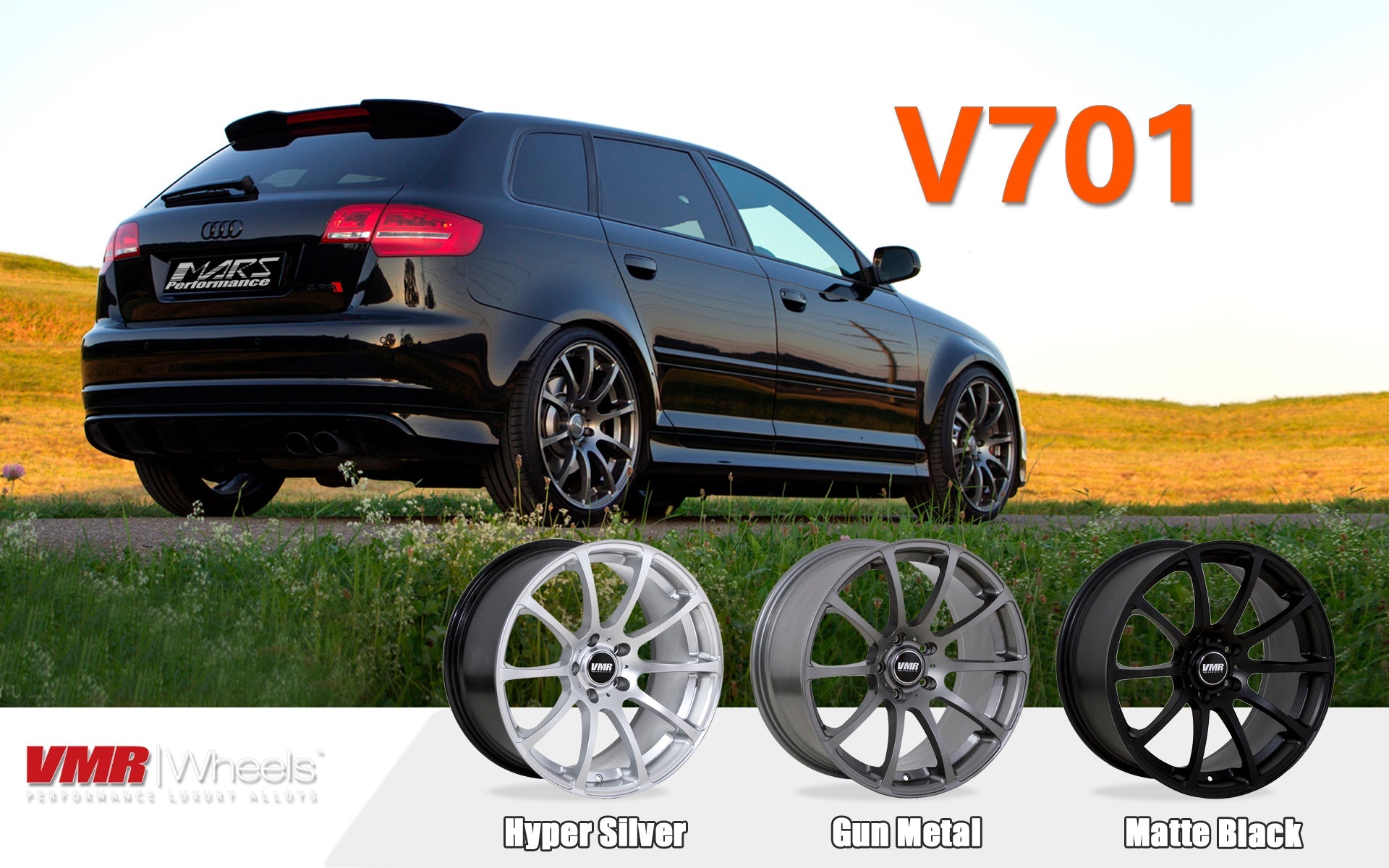 VMR Wheels V701 - Sleek, Lightweight Alloy Wheels – Mars Performance