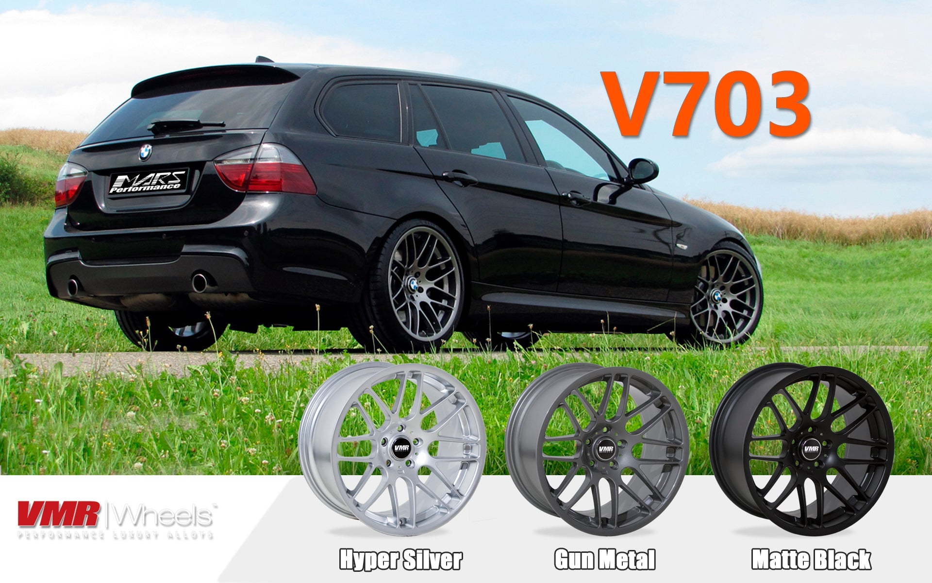 VMR Wheels V703 - Stylish, Performance-Driven Alloy Wheels – Mars ...