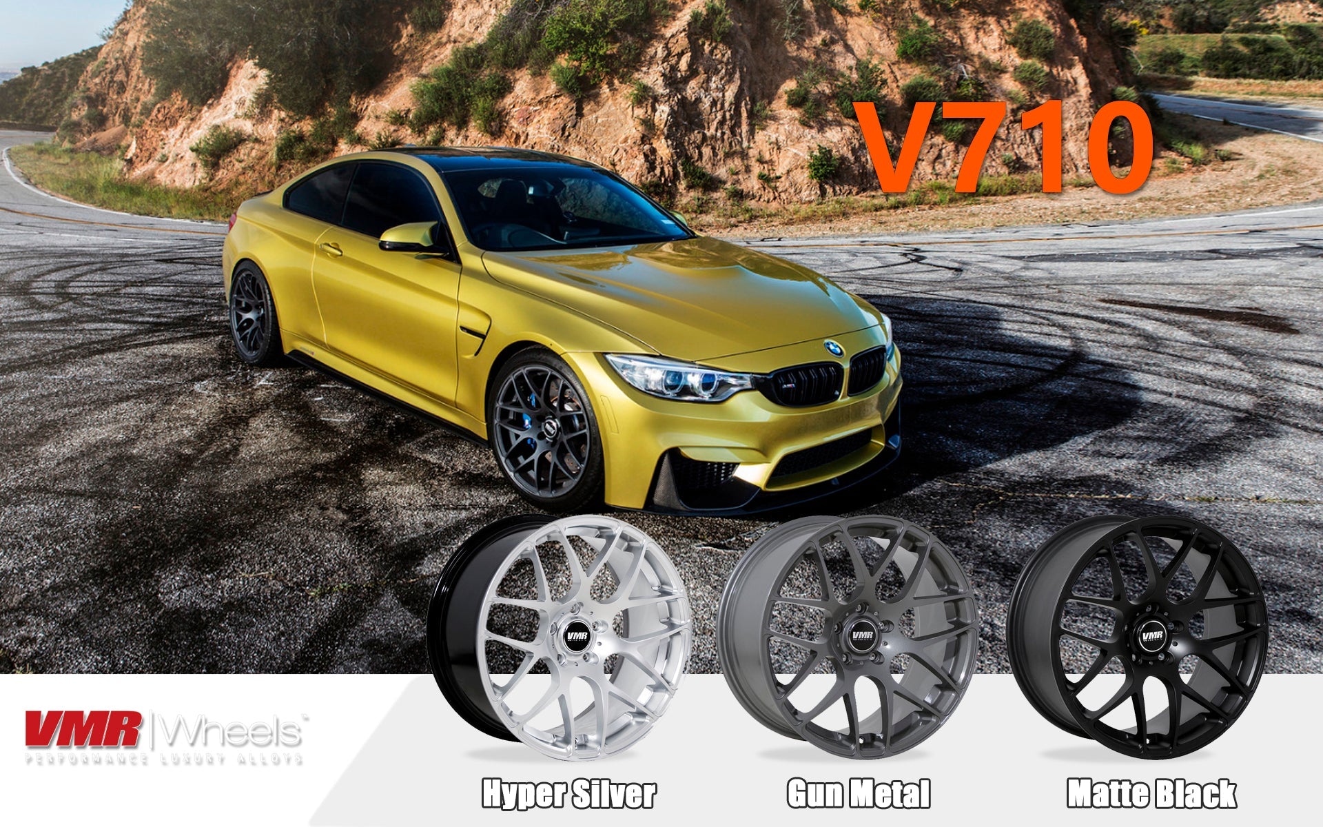 VMR Wheels V710 - Aggressive Multi-Spoke Alloy Wheels – Mars Performance