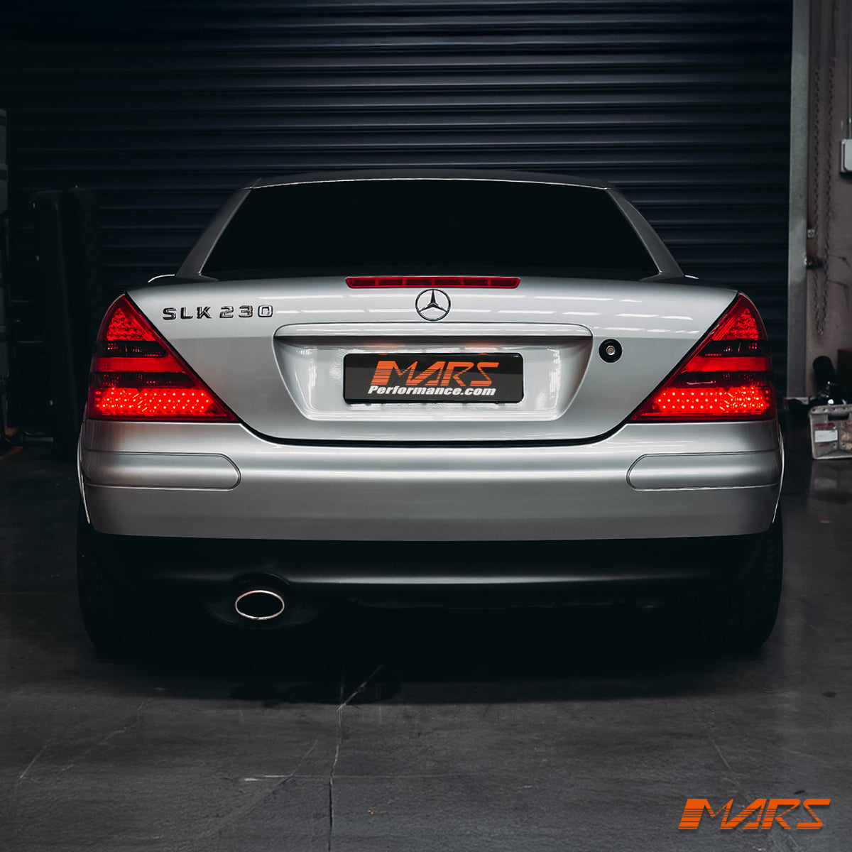 Smoke Red LED Tail Lights for Mercedes-Benz SLK R170 97-05 & SLK32 AMG ...